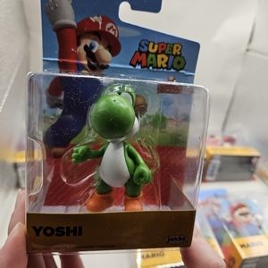 Jakks | Toys | 7 Super Mario Bros Yoshi Mario Cappy Fire Ice Figure 25 ...